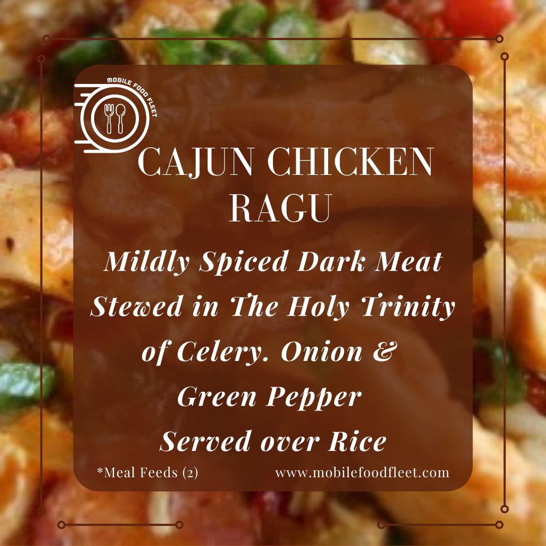 Cajun Chicken Ragu (Feeds Two People) | Mobile Food Fleet